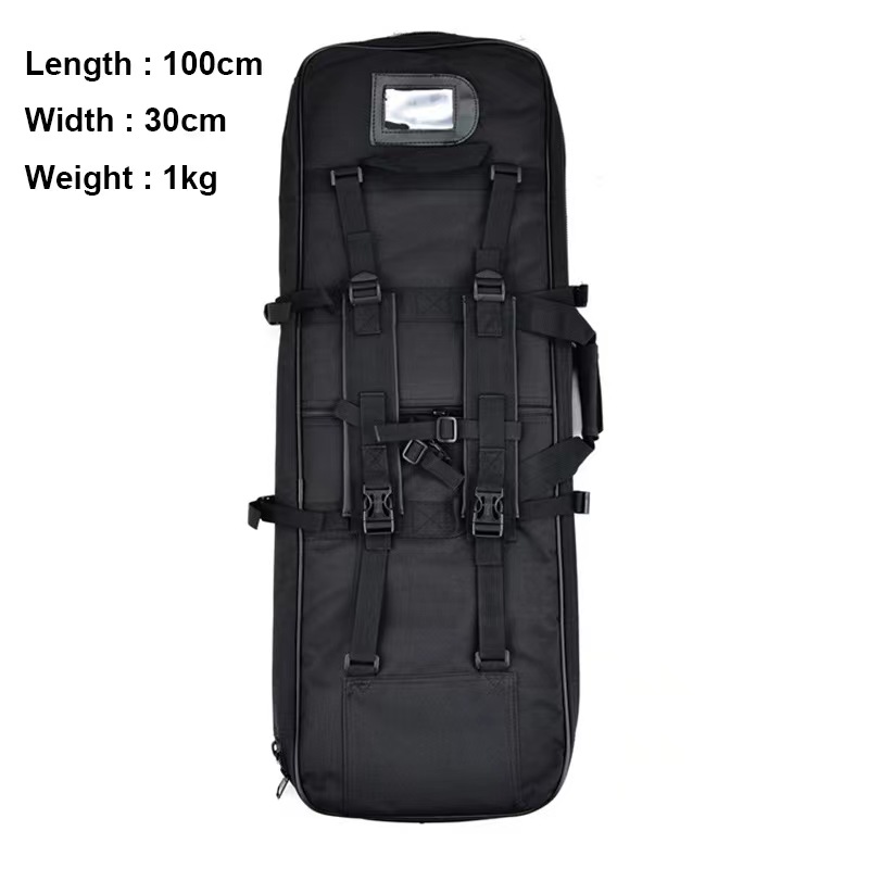 Soft Double Rifle Bag Tactical Long Rifle Backpack, Portable Shotgun ...