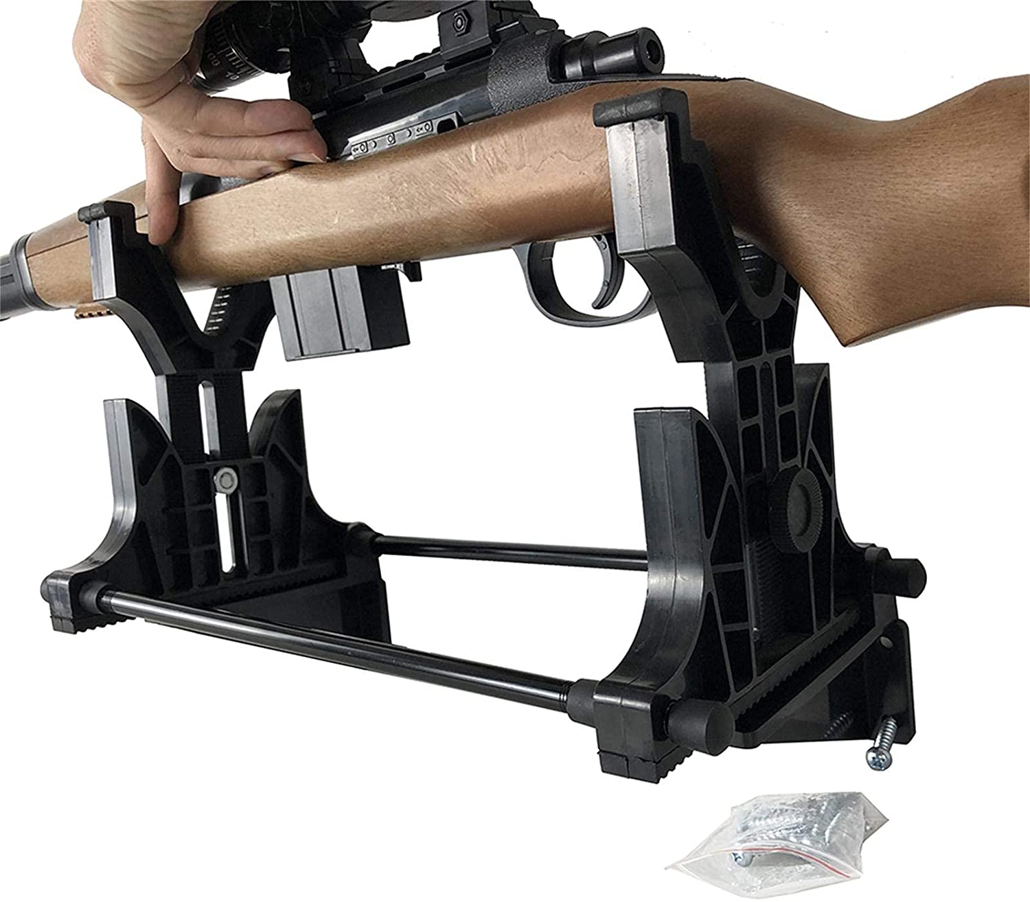 Gun Rack Wall Mount Gun Racks for Wall Hold Up & Display Shotgun Rifle ...